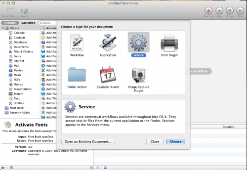 Automatically combine PDFs using Automator on a Mac | Orbits IT