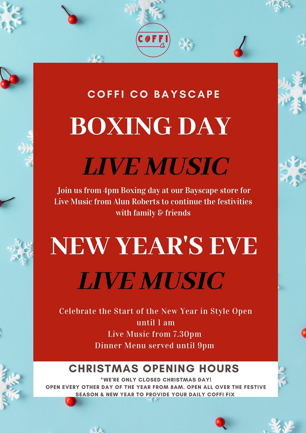 Coffi Co • Handcrafted Coffee & Food • Venue Hire In Cardiff