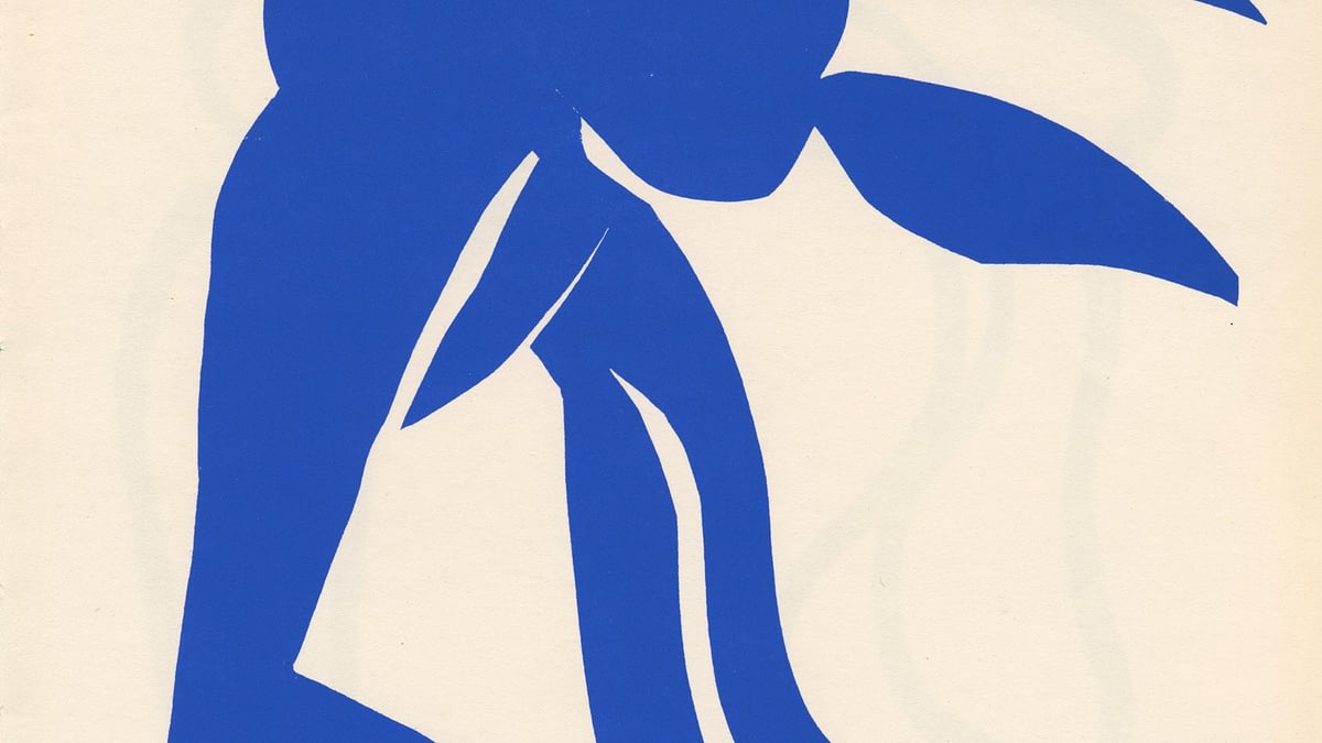 Henri Matisse Cut Outs Drawing With Scissors