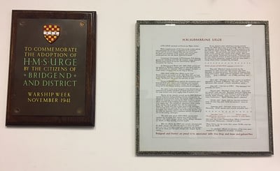 HMS Urge - Bridgend Town Council