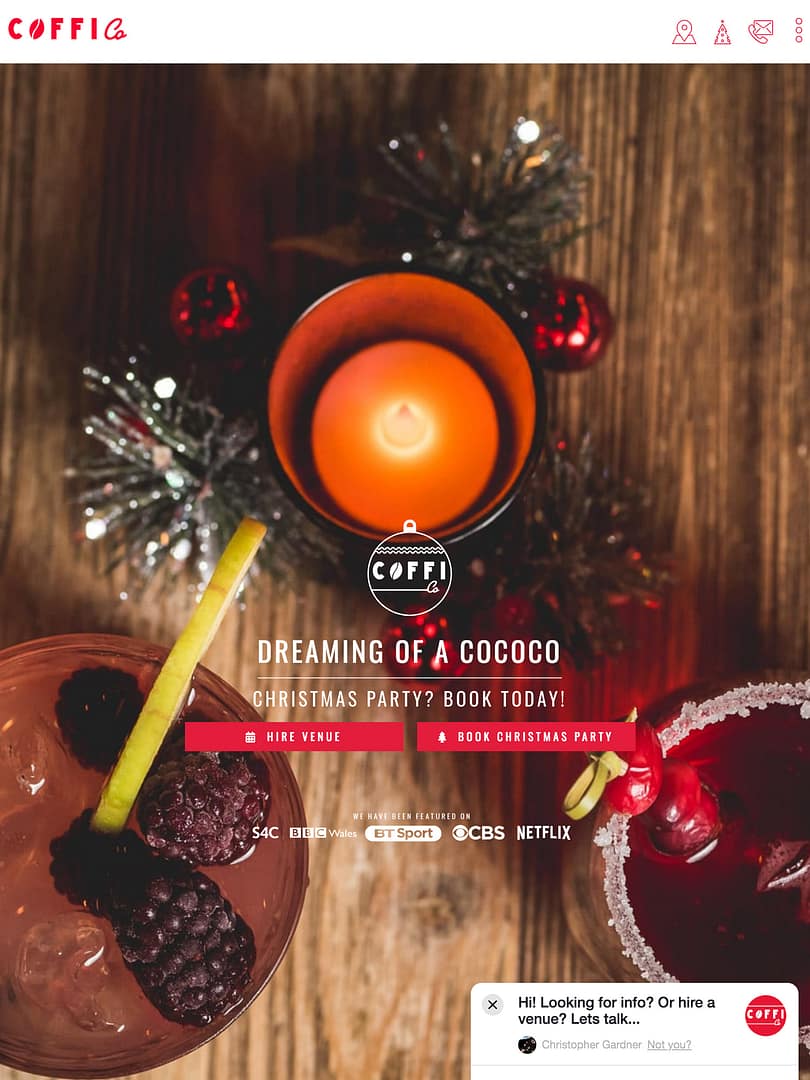 Coffi Co - Webjects: Web Design Cardiff